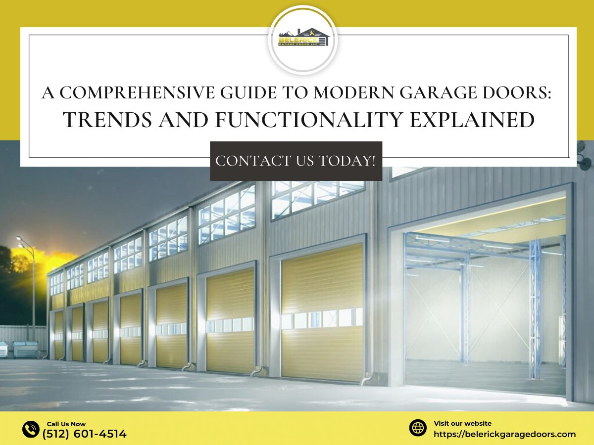 A Comprehensive Guide to Modern Garage Doors: Trends and Functionality ...